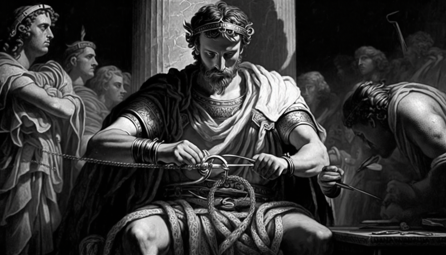 Alexander the Great and the Gordian knot - History Hogs
