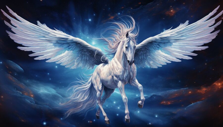 Pegasus - The Winged Horse Soaring Through Greek Mythology